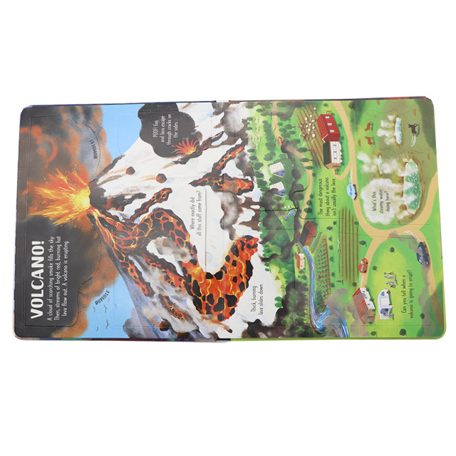 USBORNE produces the series of volcanic and earthquake English, the ...