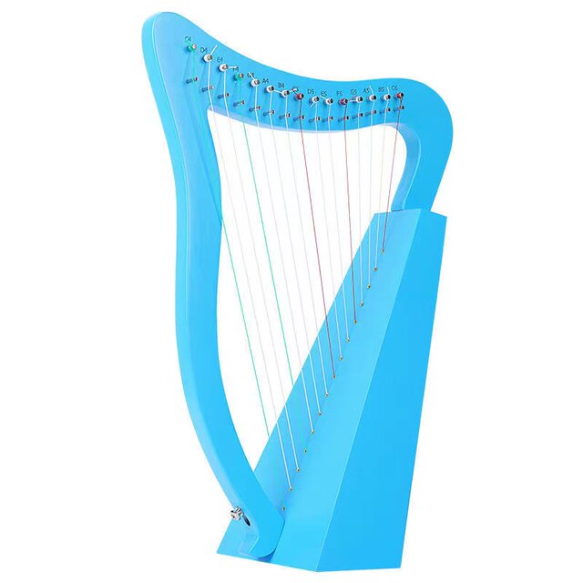 Harp 23/24 strings for children and girls beginners, Layal small ...