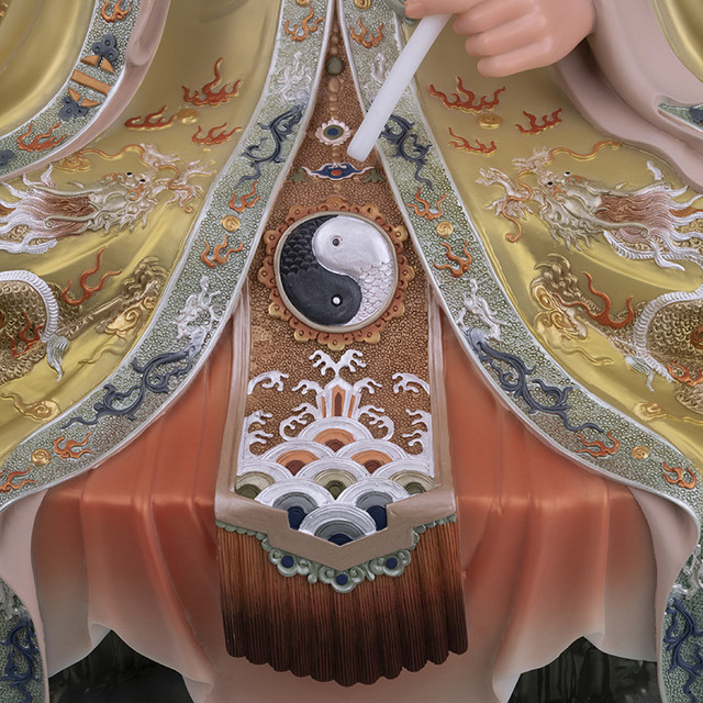 Taishang Laojun Statue at home is dedicated to Han Baiyu Ancient ...