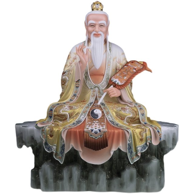 Taishang Laojun Statue at home is dedicated to Han Baiyu Ancient ...