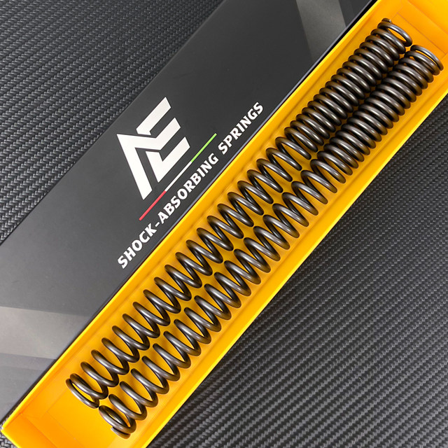 Applicable to Qianjianghong 125 150 UY US125 modified front shock absorption plus hard spring ...