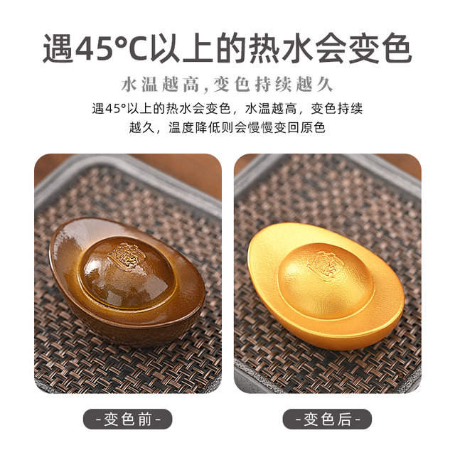 Color-changing tea pet ornaments are boutique to attract wealth and ...