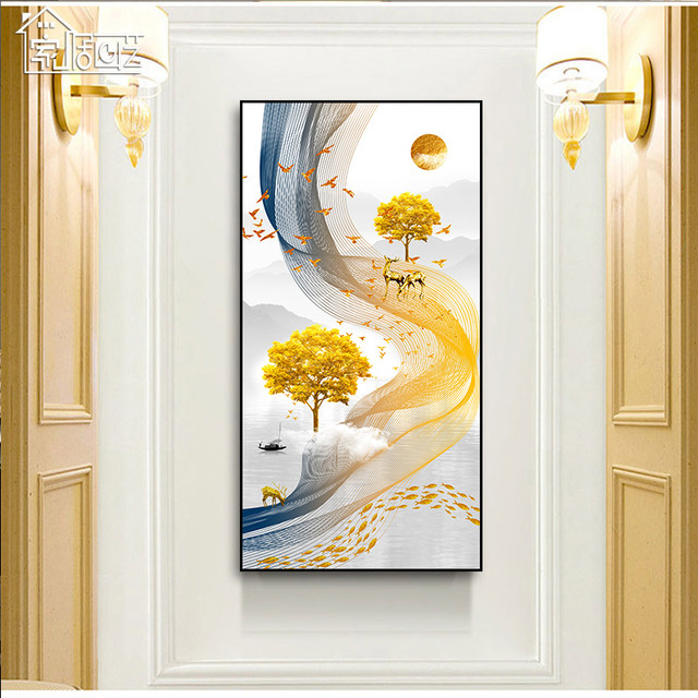 Getting Started Porch Decoration Painting Modern Simple Home Vertical ...