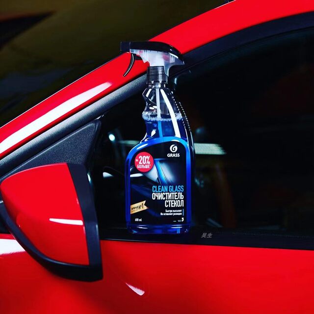 Grass glass cleaning agent multifunctional car glass mirror cleaning ...