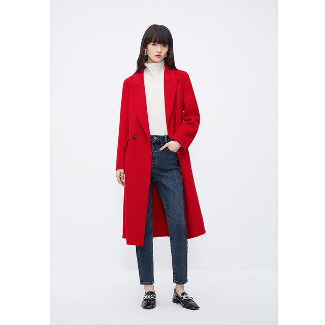 NEELLY Nali Shopping Mall same double-sided wool jacket for women over ...