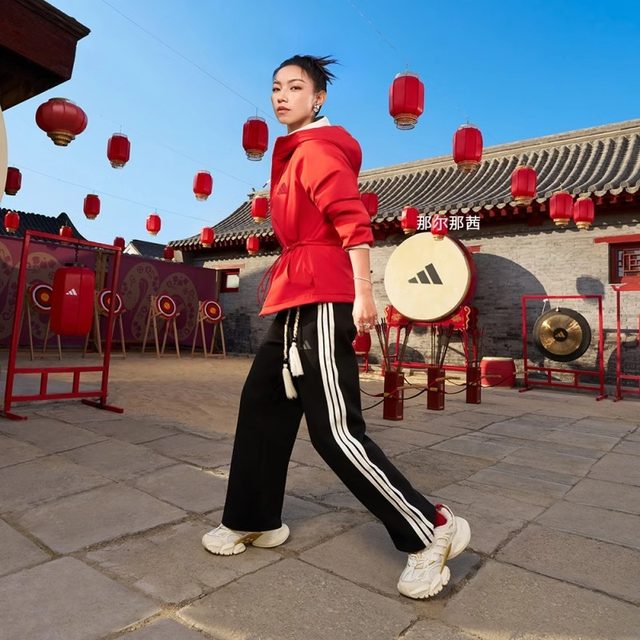 Adidas men's and women's shoes New Year's model XLG RUNNER DELUXE thick ...