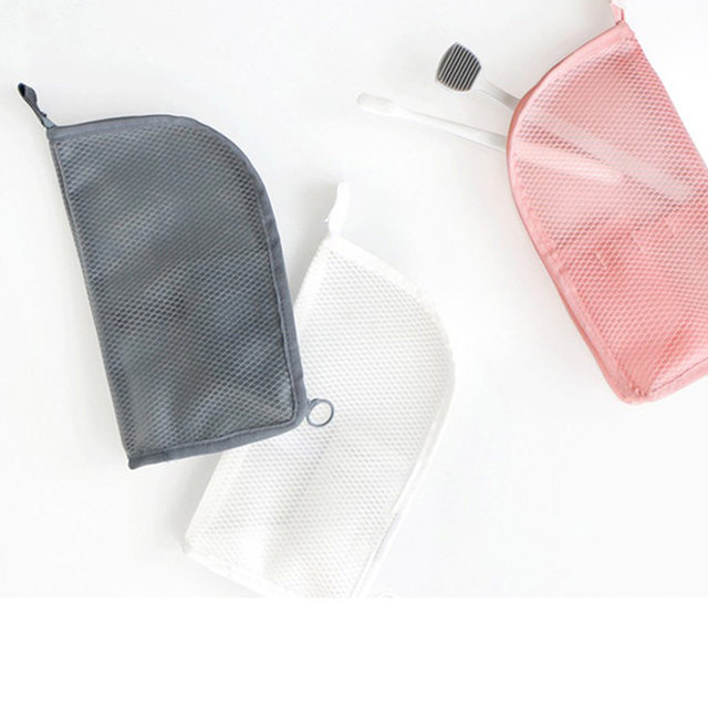 Travel storage bag PVC toothbrush bag portable waterproof makeup bag ...