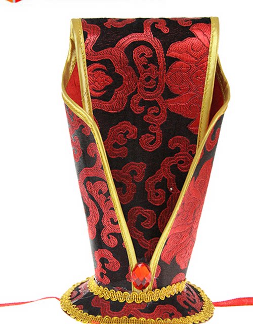 Ancient costume men's Han Clothing Hat Zhuge Liang Feather Fan Minister ...