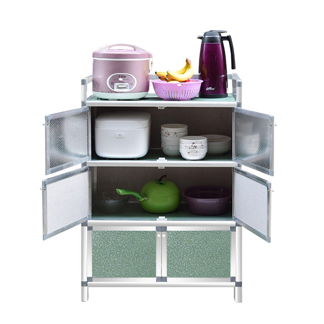 Mini cabinet, household cabinet, simple and economical small storage ...