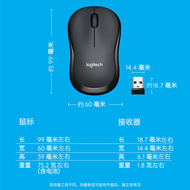 Logitech M220 silent wireless optoelectronic mouse laptop desktop ...