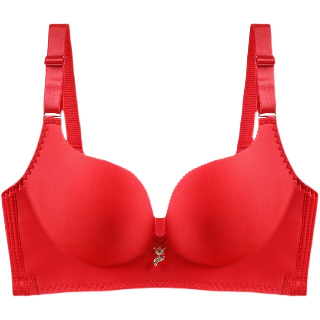 Happy Fox Underwear Authentic Store Small Breast Anti-Sagging Push-up ...