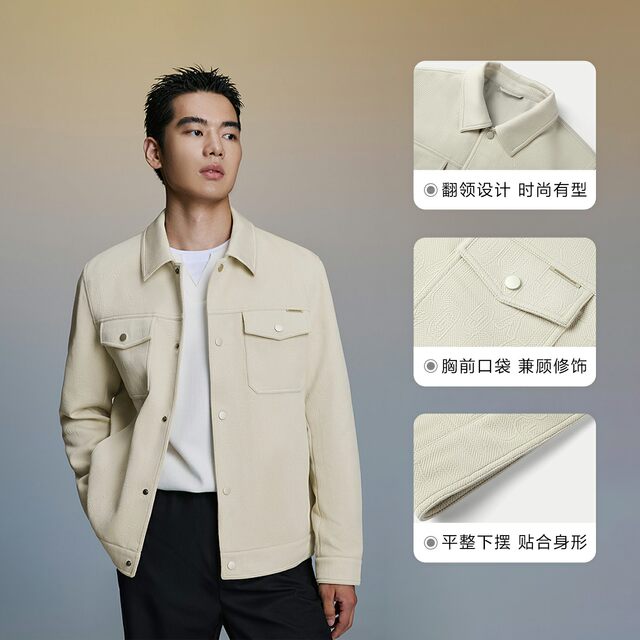 HLA/Hailan Home Lapel Jacket 2025 Autumn New Korean Style Working Style ...
