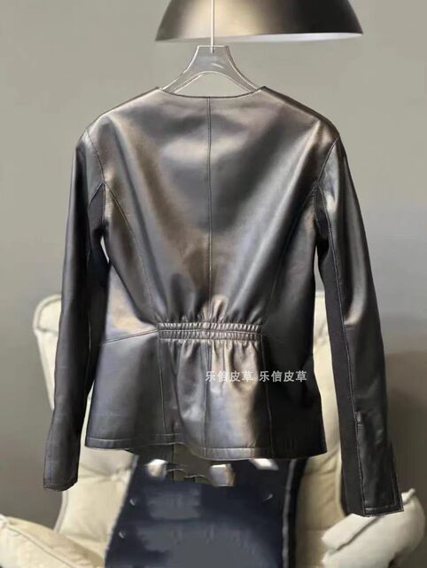 Haining's new genuine leather jacket for women, sheepskin European ...