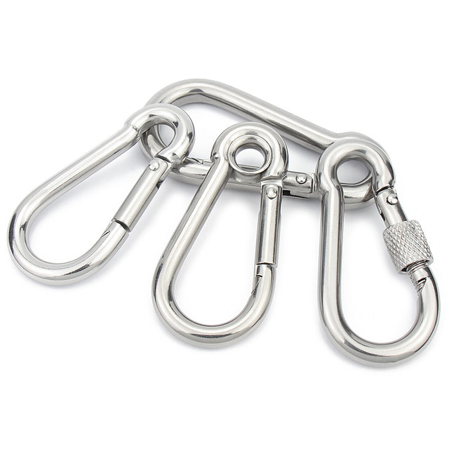 Jinchao 304 stainless steel quick ring insurance buckle key buckle ...