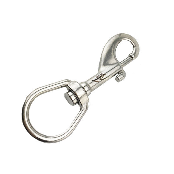 316 diving double-head buckle spring hook pet dog chain head single ...