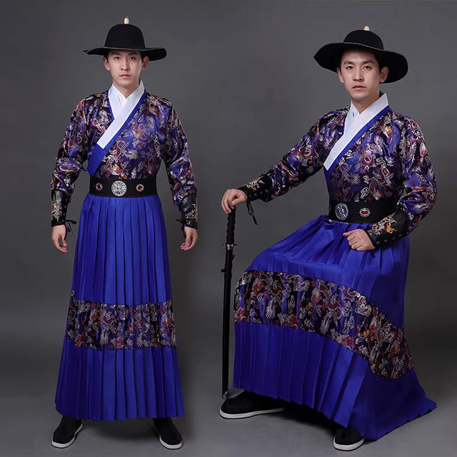 Ancient costume Ming Dynasty Hanfu men's flying fish suit brocade ...