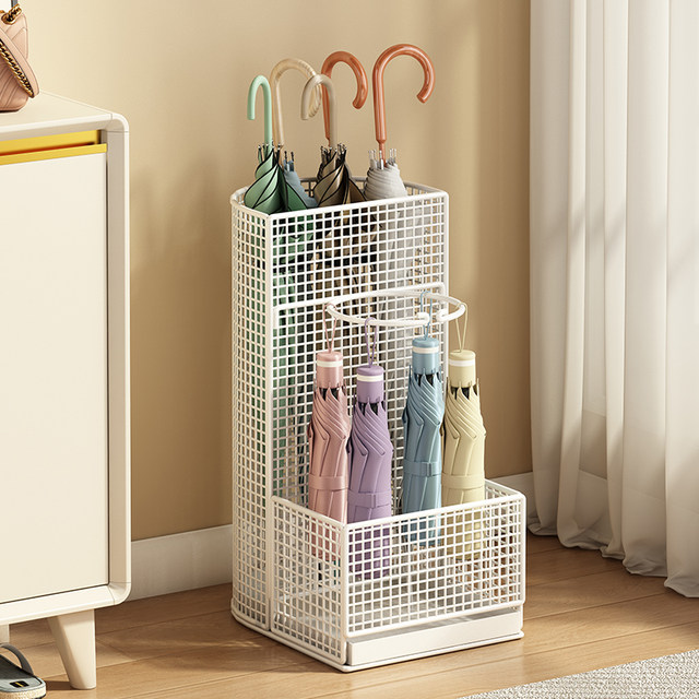Umbrella storage rack household door umbrella bucket placement rack ...