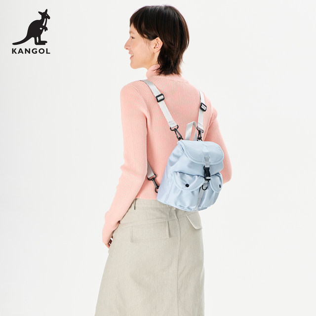 KANGOL Mini Backpack Women's 2024 New Fashion High-end Niche Small ...