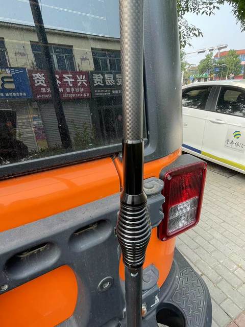 Off-road vehicle front and rear bumpers bull bar height limit pole ...