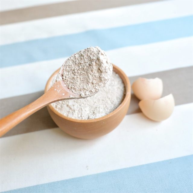 Homemade eggshell powder without additives pets containing calcium dogs ...