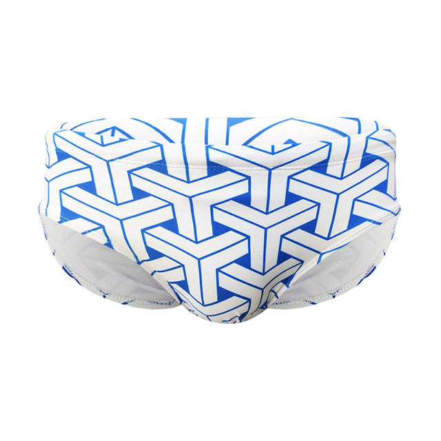 Men's triangular swimming triangle sexy bikini cup anti -embarrassing ...