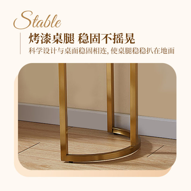 Dress -up table glass light luxury high -level sensor bedroom Modern ...