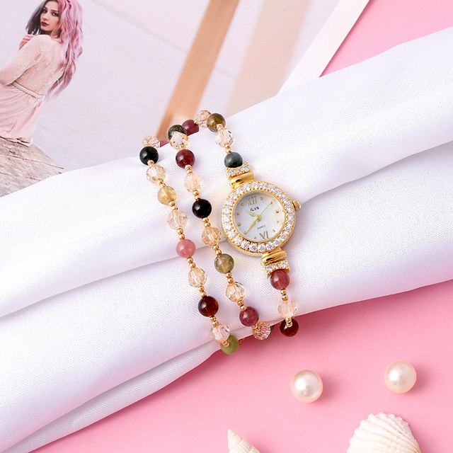 Bracelet Watch Woman Small and Exquisite Mother Cuton Natural ...