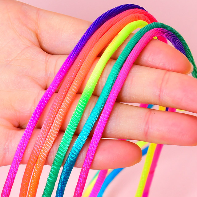 Children's flower rope special rope student rainbow color rope primary ...