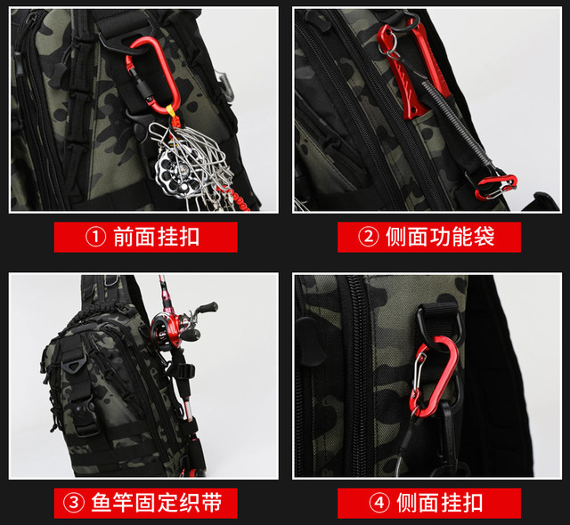 Single and double shoulder multifunctional tactical backpack Luya quick ...