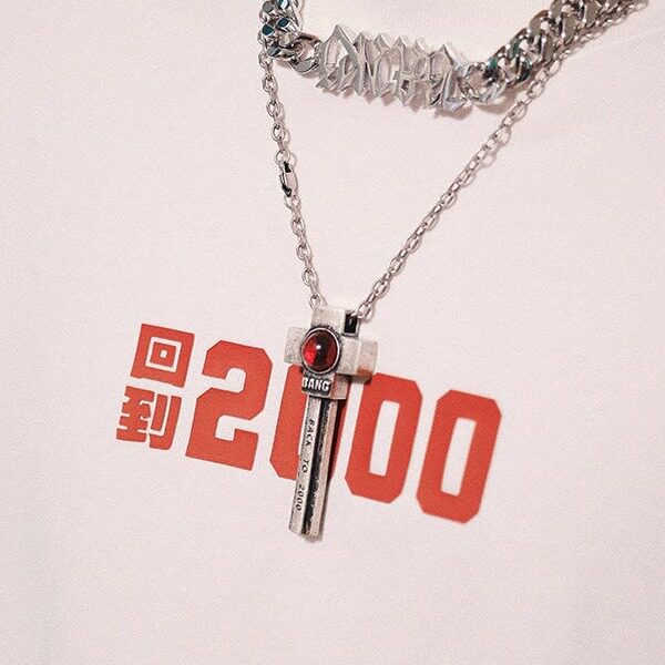 Bang X Keyl Liu Cong returns to the 2000 album cross key necklace retro ...