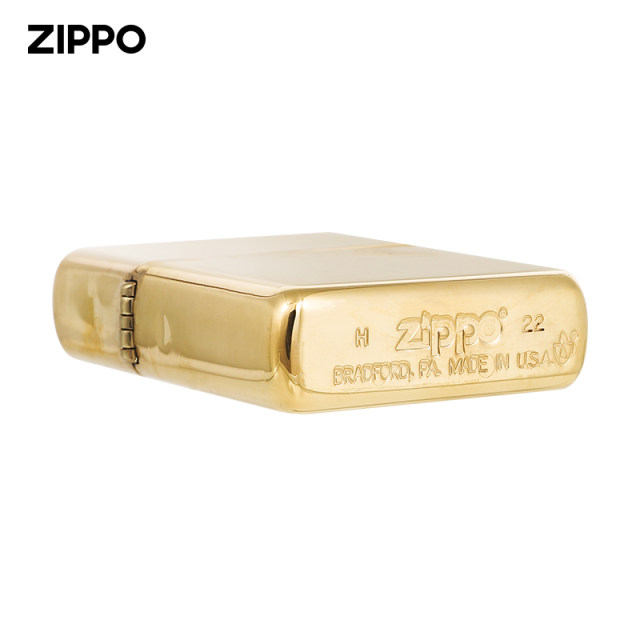 ZIPPO official flagship store genuine armor mirror brass 169 windproof ...