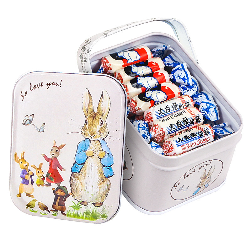 Big White Rabbit Milk Candy 114g - 12 Flavors - Nostalgic Snack Gift Box