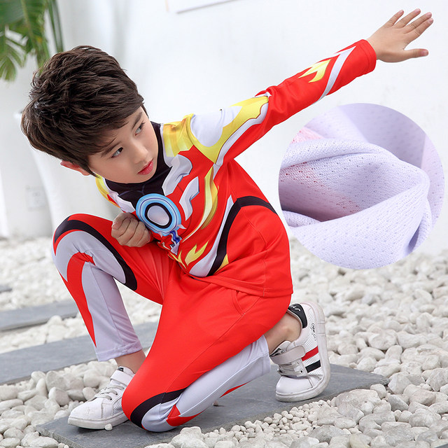 Ultraman Clothes Children's Clothes Autumn Clothes Quick-Drying Sports ...