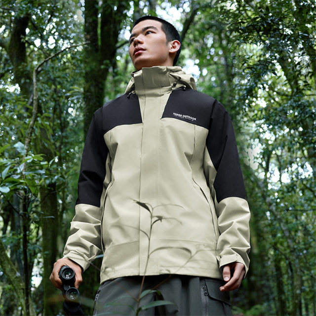 361 Rain Screen Jacket 2024 Autumn Men and Women Three-in-One Windproof ...