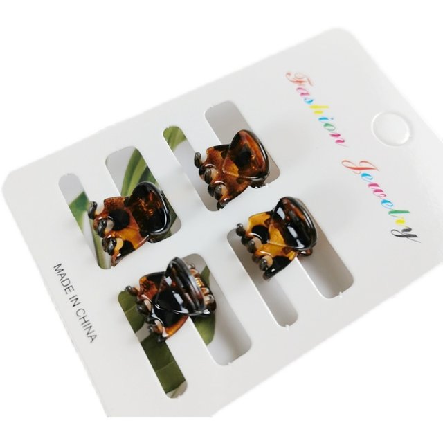1.5CM small black scratch clip small hair scratch clip hair clip bangs ...