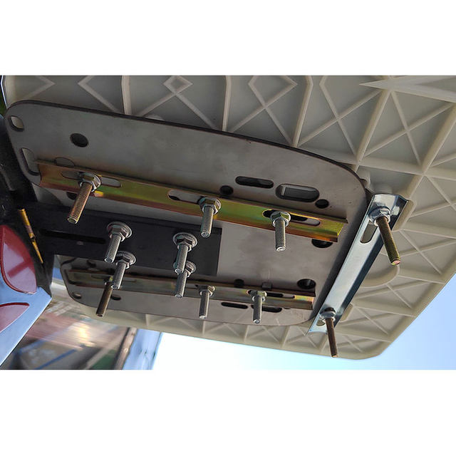 Electric vehicle trunk bracket simple rack with backrest national ...