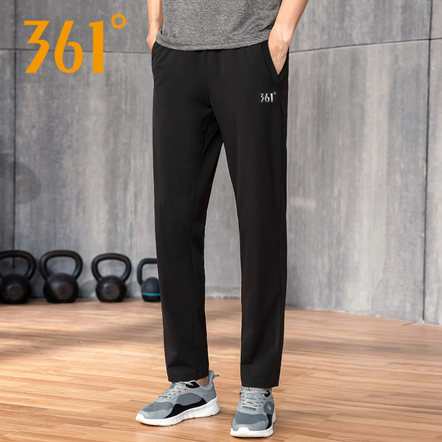 361 sports pants men's 2025 autumn new woven loose straight trousers ...