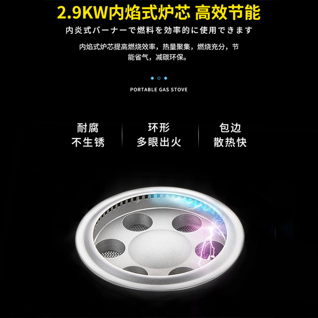 Japan imported Iwaki outdoor portable card -type furnace windproof ...