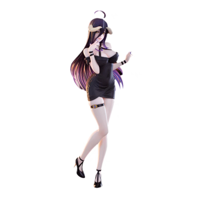 Mansheng genuine spot Furyu TTI OVERLORD Albedo short skirt dress ...