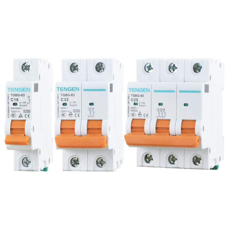 Tengen/Tianzheng DC Circuit Breaker 32A/63A 1P2P 1000V