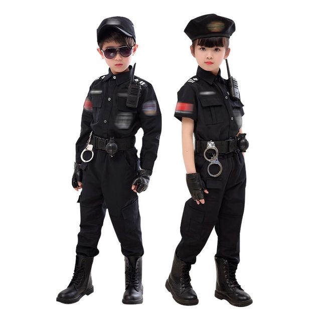 Children's police uniforms, special police clothes, police equipment ...