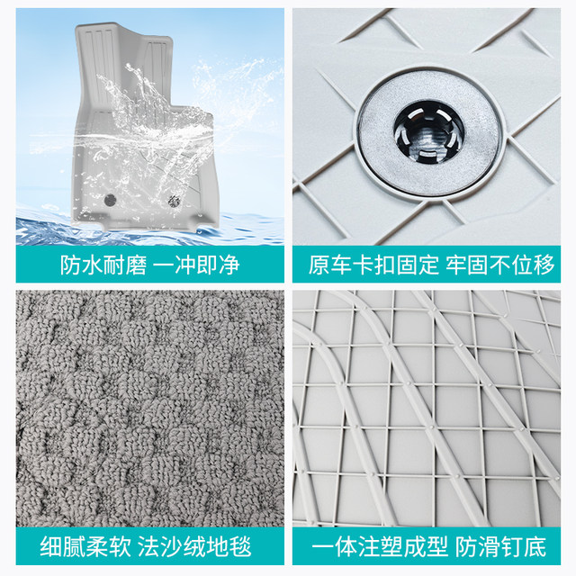 Suitable for 23-24 models of Weilai ES6/EC6 floor mats, automotive TPE injection molded full ...