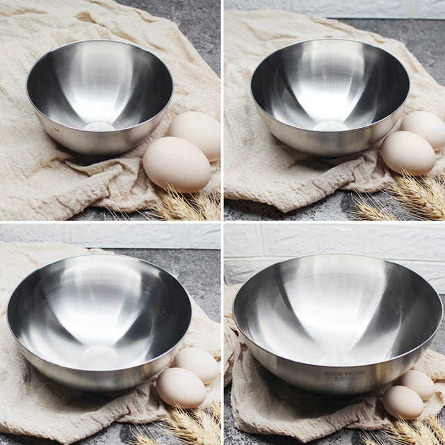 Salad basin stainless steel 304 food grade salad bowl Nordic vegetable ...