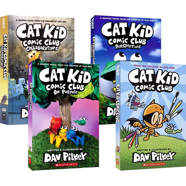 Cat Kid Comic Club 1-5 Perspectives On Purpose Little Petey's Comic ...