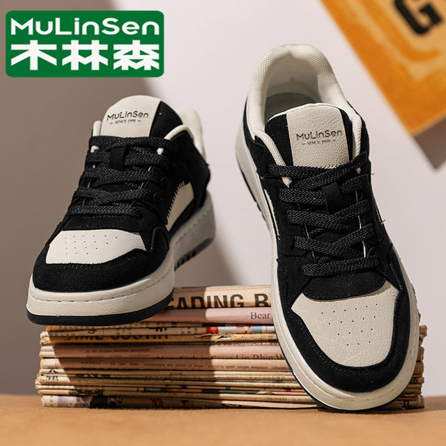 Mulinsen men's shoes spring 2025 new retro niche tide brand youth bread ...