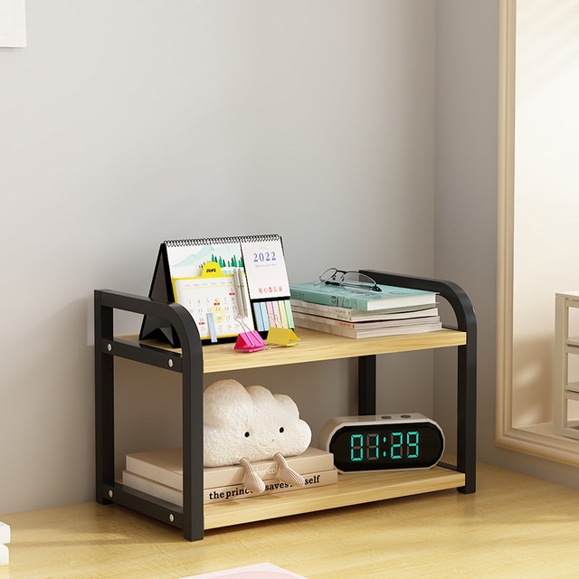 Desktop standing shelf multi -layer desk storage shelf desk layer ...