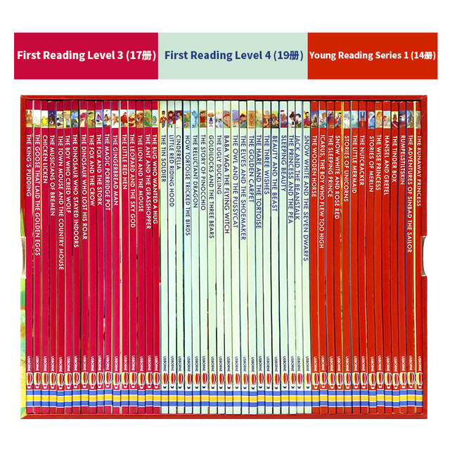 New version imported English original Usborne my second library 50 ...