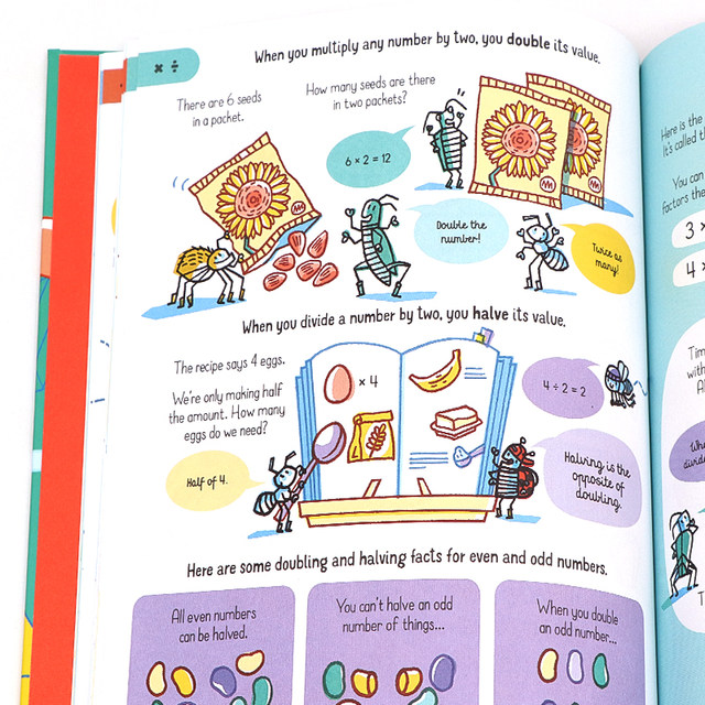 Usborne English original version All the Maths You Need to Know by Age ...