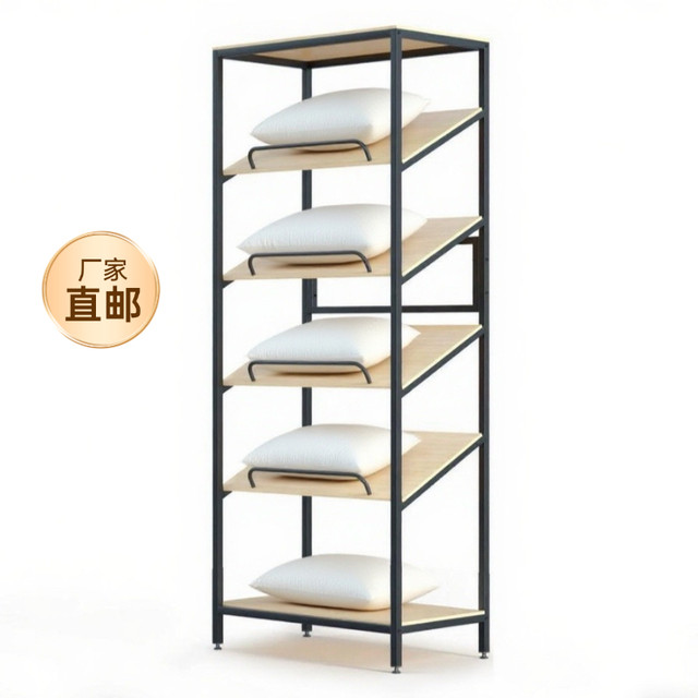 Metal home textile pillow display rack pillow core display rack display ...
