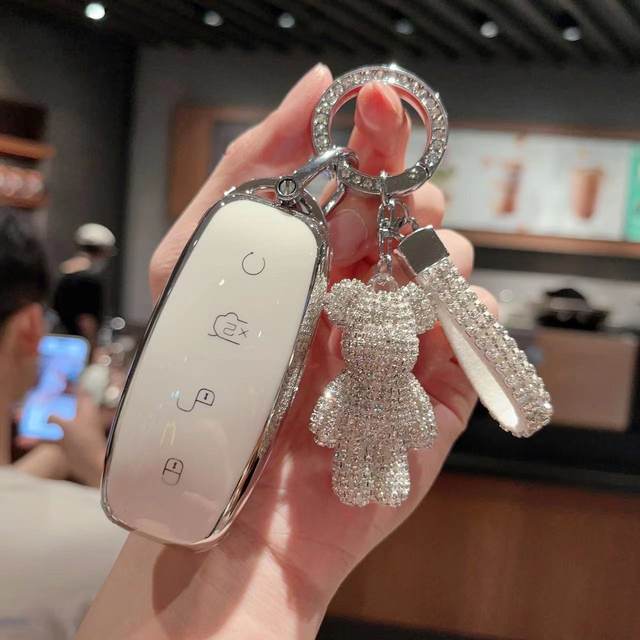 Designed for 22-24 models of DENZA D9 car key cover DENZA d9 high-end ...